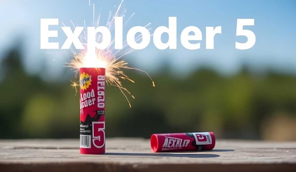 Exploder 5 Firecracker Loud Fun