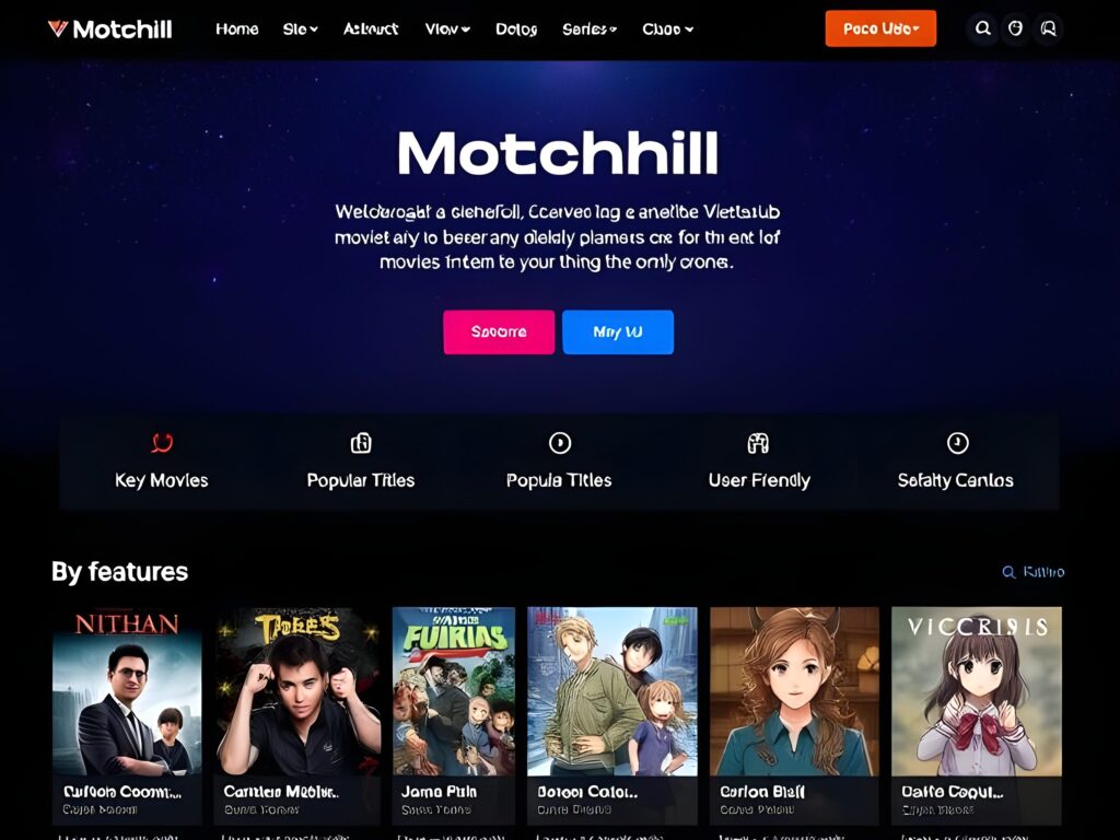 Motchill Streaming Platform Features and Content Overview